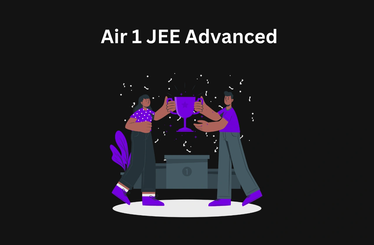 Air 1 JEE Advanced: Year Wise