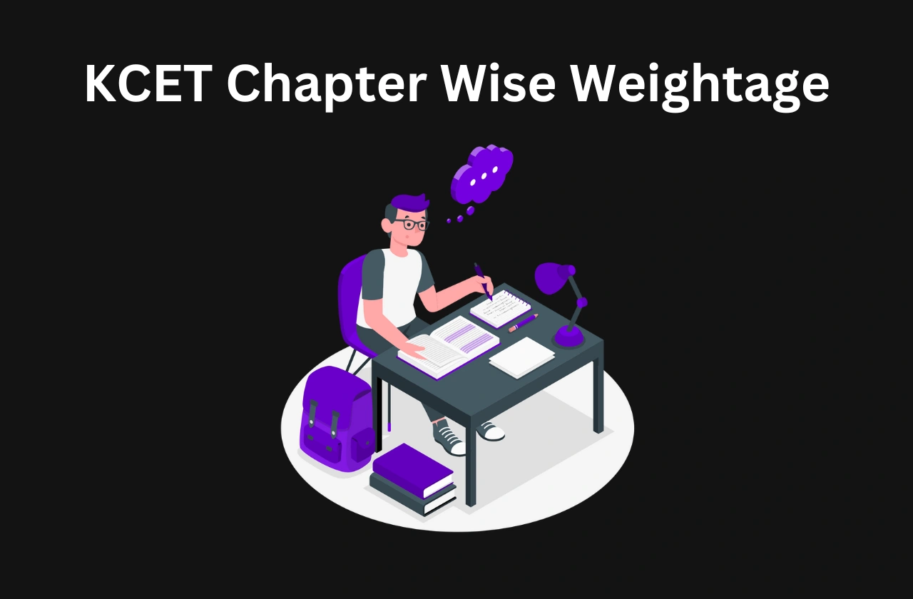 KCET Chapter Wise Weightage (2025)
